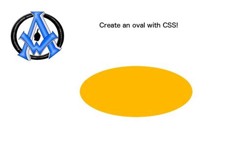 Create An Oval With Css