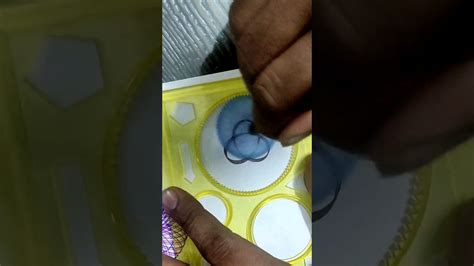 Simple Spirograph Design Jeometric Shape148 Shape Art Ytshort