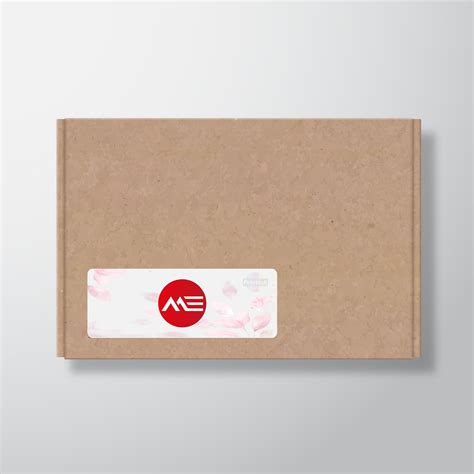 Sticking With Elegance Round Edge Rectangle Stickers By Printink