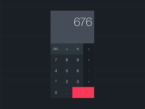 Simple Calculator Animation Made With Invision Studio By Nicholas On Dribbble