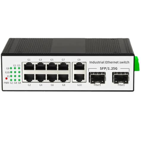 Gaotek 8 Port Industrial Poe Ethernet Switch Gao Tek