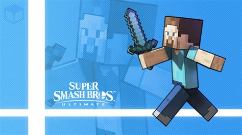 Super Smash Bros Ultimate Steve By Nin Mario64 On Deviantart