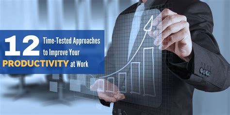 12 Time Tested Hacks To Improve Your Productivity At Work Lifehack Productivity Improve