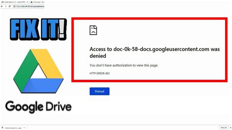 Cara Mengatasi Tidak Bisa Download Di Google Drive You Don T Have Authorization To View This