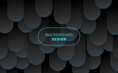 어둡고 빛나는 추상 최소한의 현대 배경 웨이브 그라데이션 디자인 스타일 미래와 빛을 개념화합니다 벡터는 설명합니다 배너 및 템플릿 웹 디자인 0명에 대한 스톡 벡터 아트 및