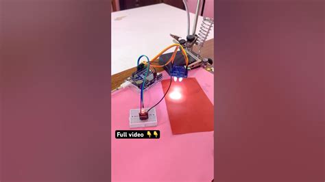 Controlling An Rgb Led Using Arduino And Color Sensor Arduino Engineering Electronics Shorts