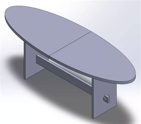 Solidworks Designed Custom Exhibition Table Goengineer