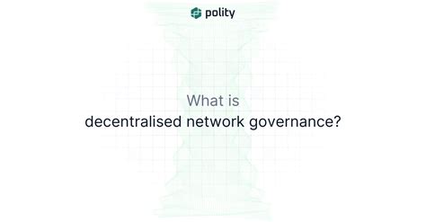 What Is Decentralised Network Governance Polity Network