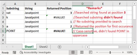 Excel Find Function Easy Excel Tips Excel Tutorial Free Excel Help Excel IF Easy