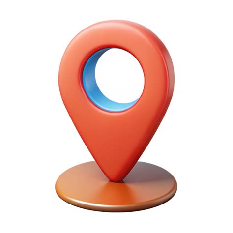 Dramatic Wonderful Pictogram Of A Location Pin Crisp Edges Flat Color Single Weight Stroke