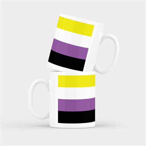 Non Binary Pride Mug Rainbow Republic