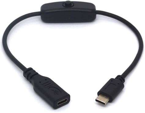 Glhong Raspberry Pi Power Switch Usb C Male To Female Desertcart India