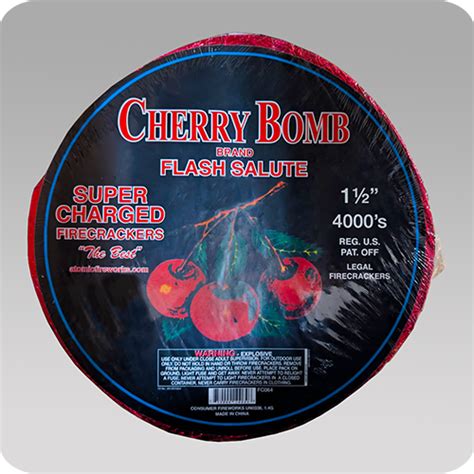 Cherrybomb Firecrackers Case 44000 Dapkus Fireworks Company