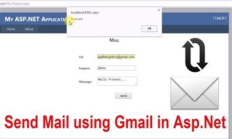 send email in asp c using smtp arvind verma