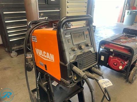 Vulcan Omnipro 220 Welder W Foot Pedal Welding Rod And Accessories Roller Auctions