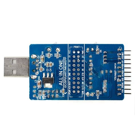 Преобразователь интерфейсов usb i2c spi uart на ch341 купить оптом и в