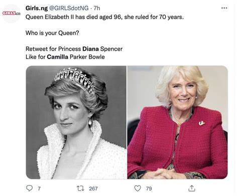 Camilla Jadi Permaisuri Netizen Malah Gaungkan Putri Diana