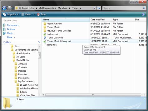 Restore Your ITunes Library