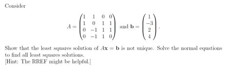 Solved Consider A And B Chegg Com