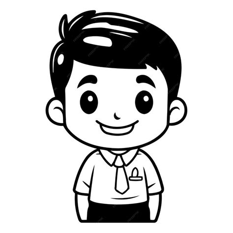Premium Vector Schoolboy Cute School Boy Vector Character Cartoon