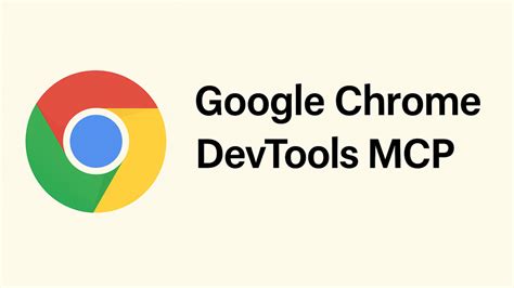 Chrome Devtools Mcp Server Model Context Protocol Mcp