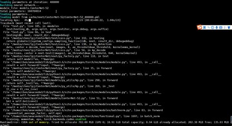 Test Batchsize RuntimeError CUDA Out Of Memory Issue Duankaiwen CenterNet GitHub