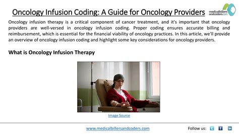 Ppt Oncology Infusion Coding A Guide For Oncology Providers