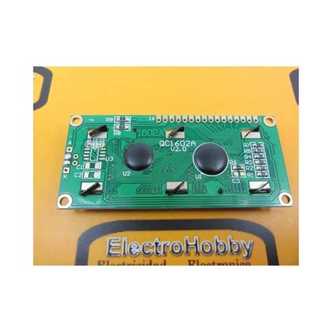 ᐉ Lcd 1602 📟 Pantalla Lcd Para Arduino 16x2 Azul
