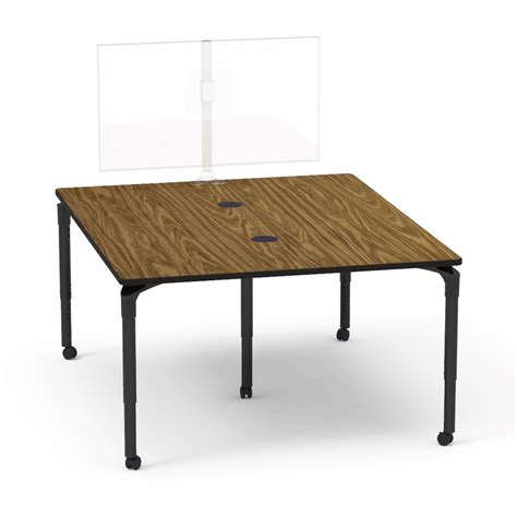 Plateau Series Media Table 60 X 72 Rectangle Virco