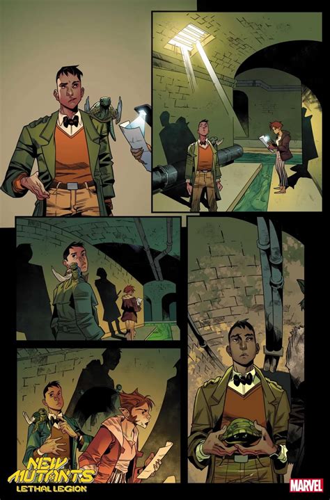 New Mutants Lethal Legion 1 Textless Preview Rxmen