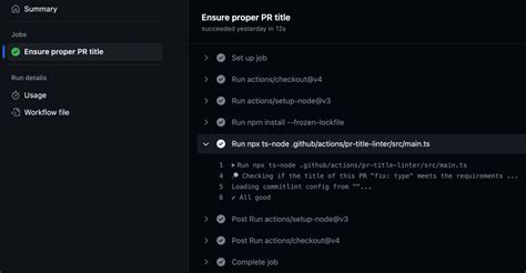 hands on writing good commit messages and enforcing valid pull request