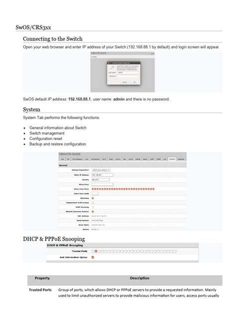 How To Configure Lacp On Mikrotik Pdf Network Switch Port