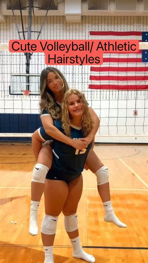Cute Volleyball Athletic Hairstyles Cute Volleyball Hairstyles