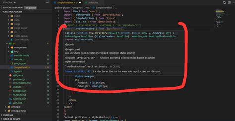 help me it s for plugin creation grafana plugin development
