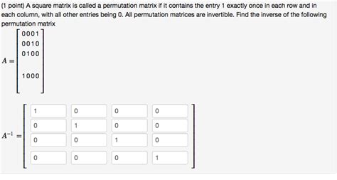 solved please help linear algebra problem find inverse of