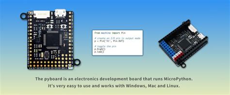 Pyboard A Micropython Microcontroller Board Raspberry Pi Blog
