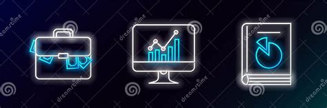 set line user manual briefcase and money and computer monitor with