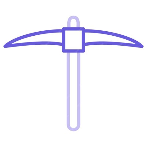 Premium Vector Pickaxe Vector Illustration
