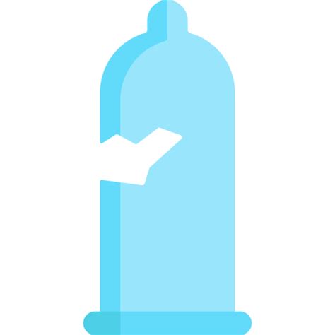 Broken Condom Free Healthcare And Medical Icons