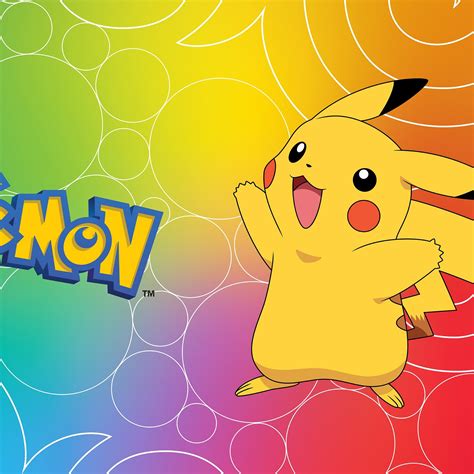 Pokemon Wallpaper K Pikachu Colorful Background