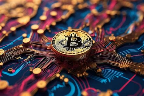 Premium Ai Image Unraveling The Digital Tapestry A Captivating Bitcoin Pattern Captures The