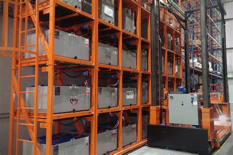 Multi Level Racking Systems Carney Battery Handling