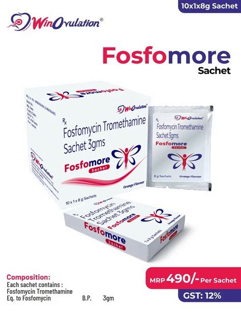 Fosfomycin Tromethamine 3gm Sachet At ₹ 490 Pack Monurol In Panchkula Id 2854398207297