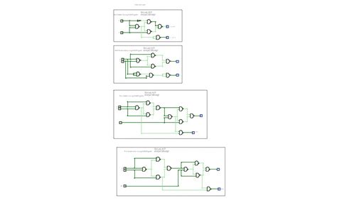 Circuitverse Expt 4 Using Nand Gate