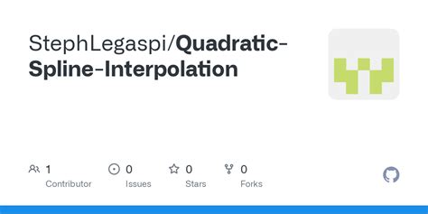 github stephlegaspi quadratic spline interpolation