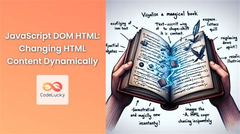 Javascript Dom Elements Selecting And Modifying Page Elements Codelucky