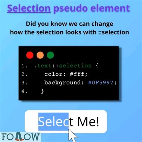 saboor malik on linkedin selection pseudo element css💫🙇
