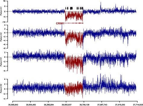 Tiling Array Difference Signals Between Normal And Tumor Samples For A
