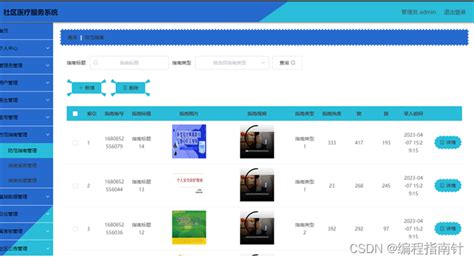 基于springbootvue社区医疗服务系统设计与实现基于springboot的医疗服务 Csdn博客