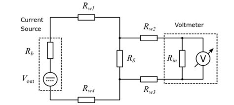 Solved The Equivalent Circuit Of A DC Resistance Measurement Chegg